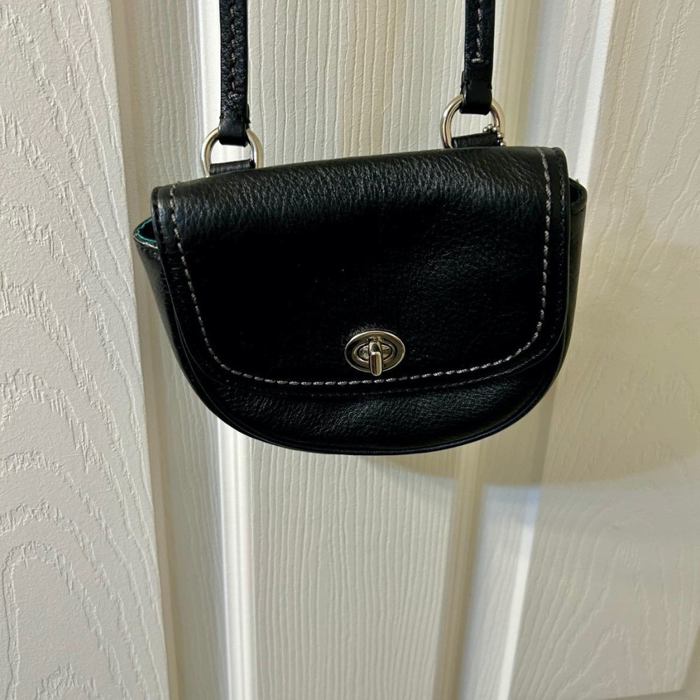 Coach Park Mini Leather Crossbody Bag - Gem
